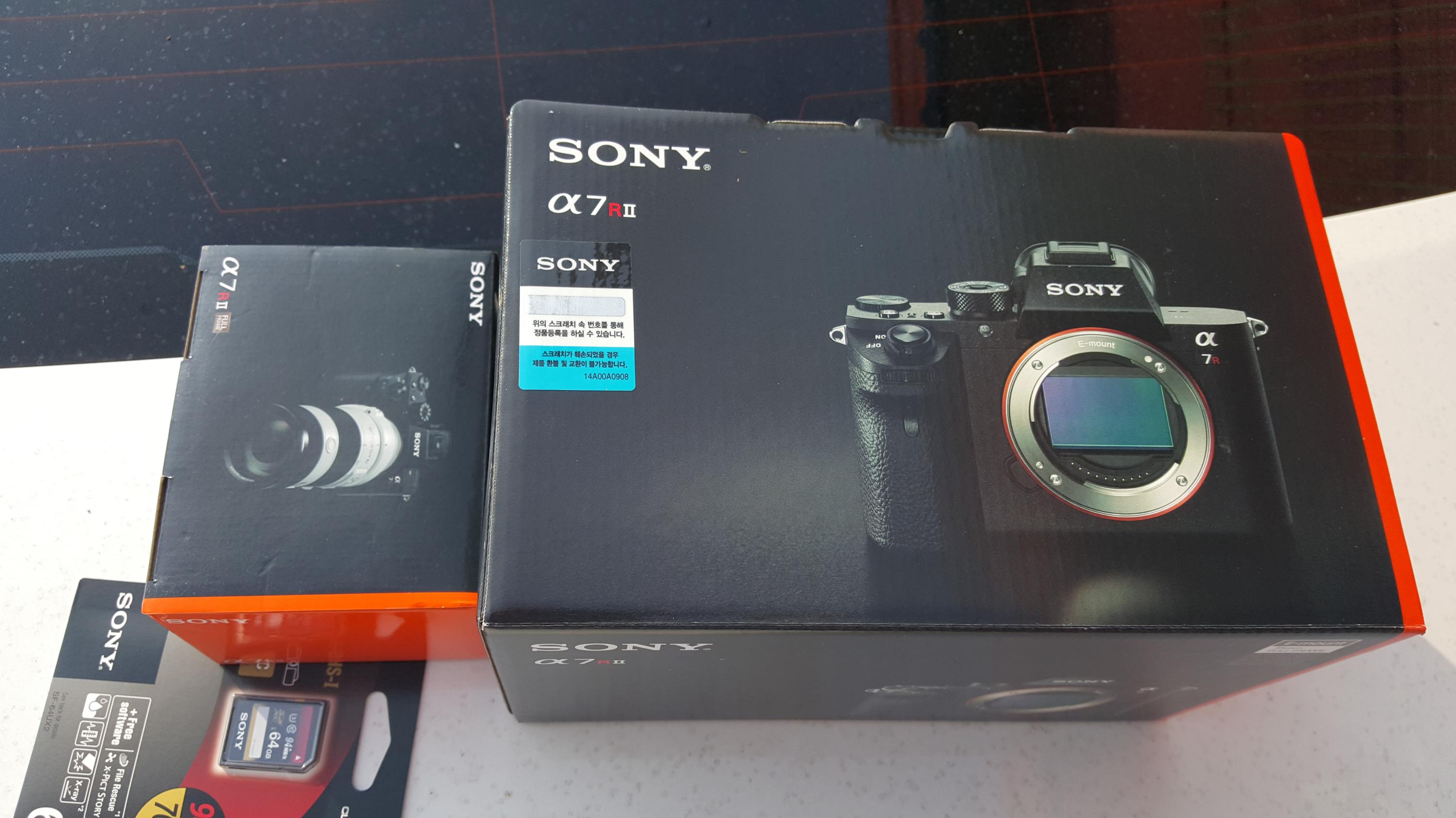 A7R2 왔습니다. 그런데 렌즈가 하나도 없습니다. - 소니 Talk