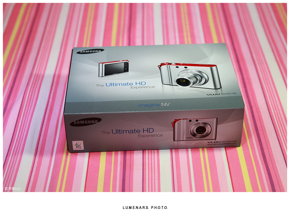 삼성테크윈, VLUU NV100HD 개봉기 - 체험단사용기